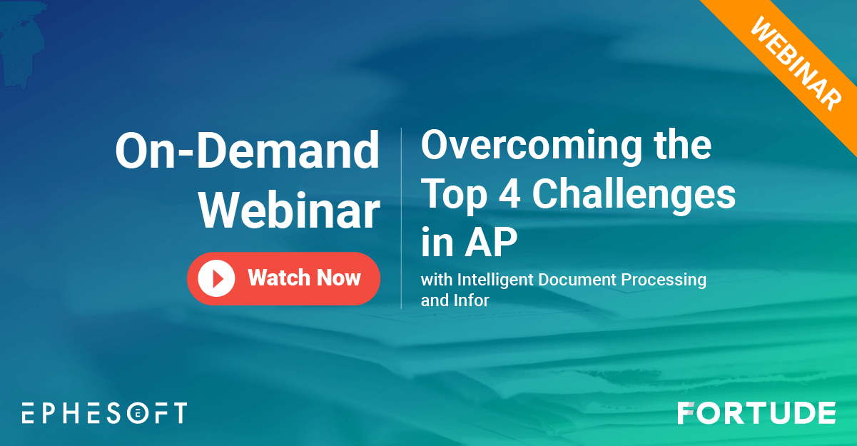 Overcoming the Top 4 Challenges in AP with Intelligent Document ... Overcoming the Top 4 Challenges in AP with Intelligent Document ...